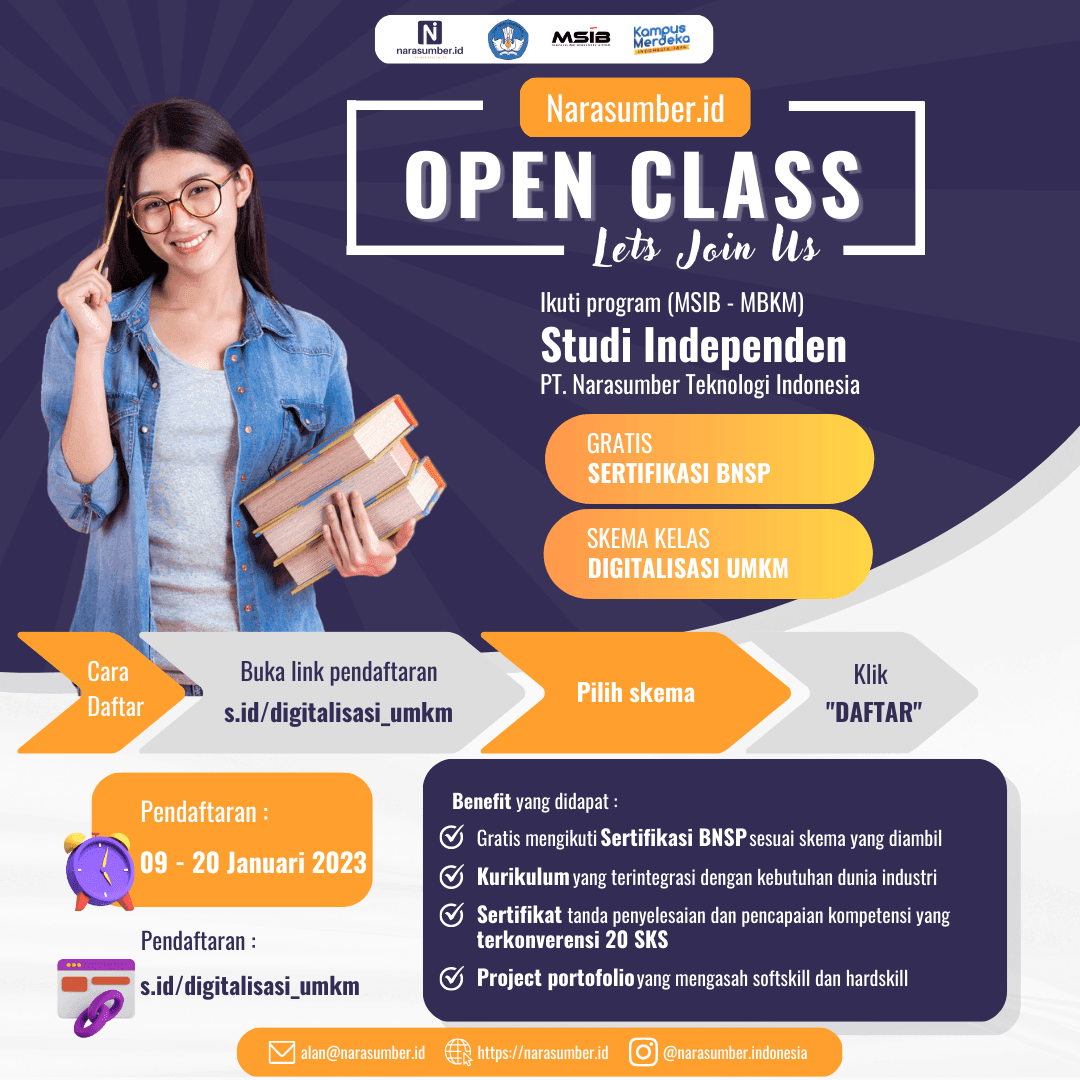 Silabus Pembelajaran Digitalisasi UMKM